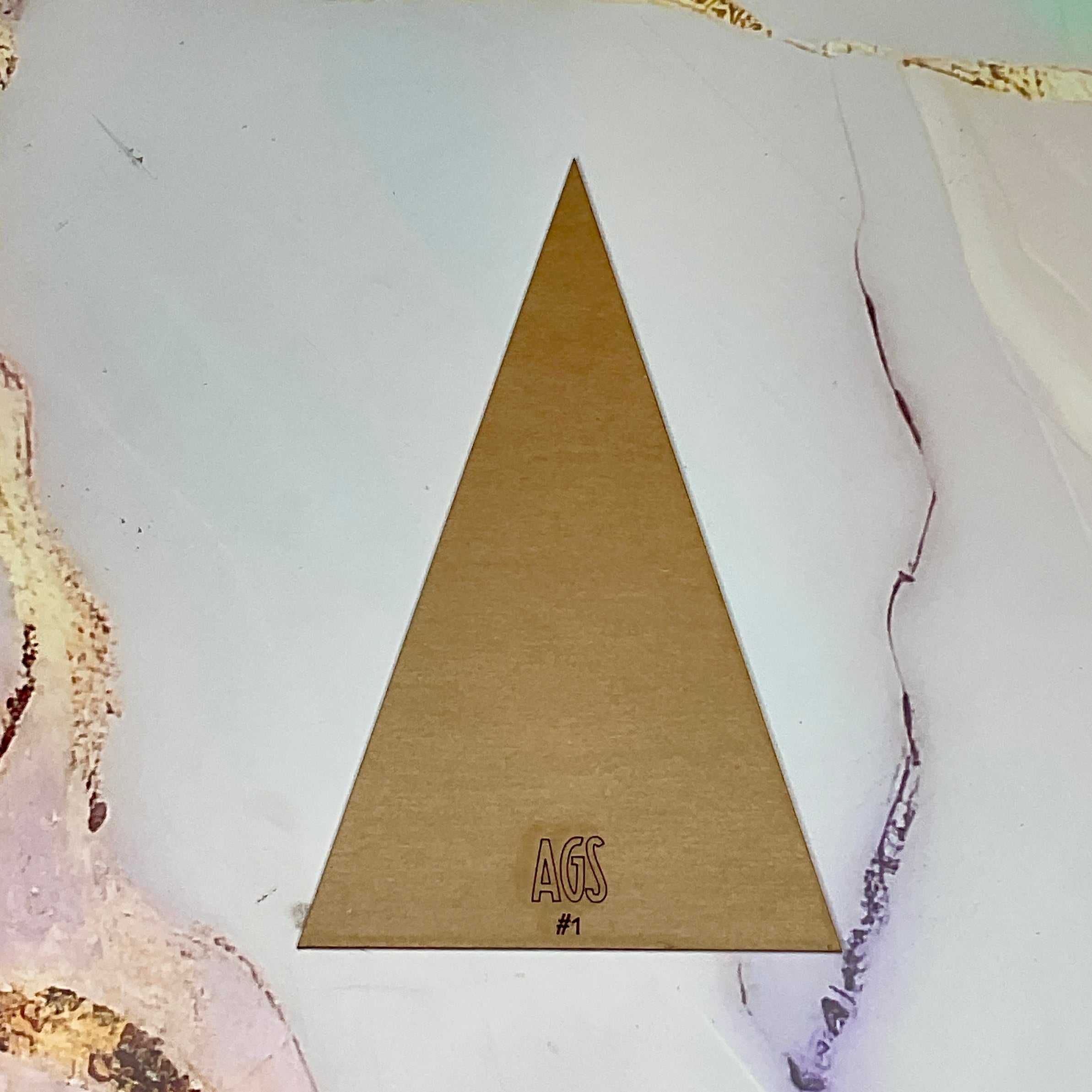 Acrylic Tool- Triangle #1 – Alana's Gift Shop
